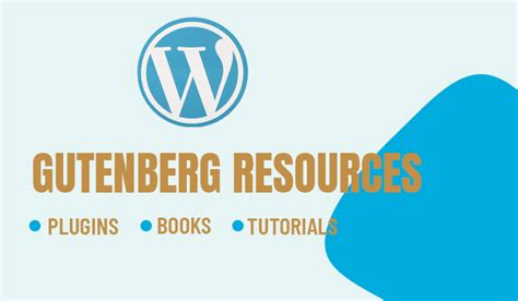 Wordpress Gutenberg Plugins EBook Articles Resources