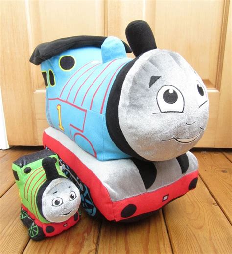 Large Thomas The Tank Engine And Talking Percy Trains Plush Soft Toy 17