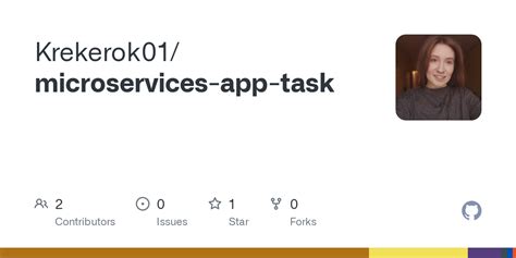 github krekerok01 microservices app task