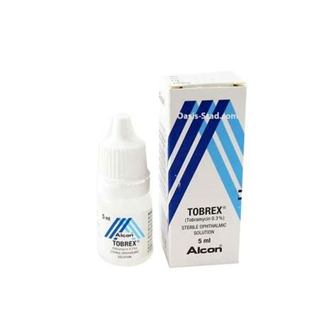 Tobrex Eye Drops 5 Ml Oasis Pharmacy