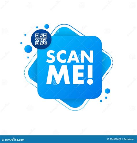Qr Code For Smartphone Inscription Scan Me With Smartphone Icon Qr Code For Payment Stock
