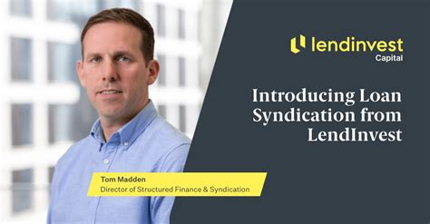 Were Thrilled To Announce That Tom Madden Our Director Of Structured Finance Is Now