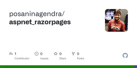 Aspnetrazorpagesindexcshtmlcs At Master · Posaninagendraaspnet