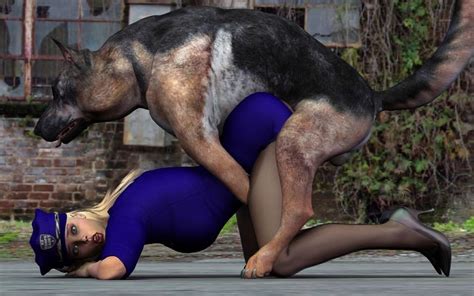 Rule 34 3d Black Legwear Blonde Hair Canine Doggy Style Female Feral