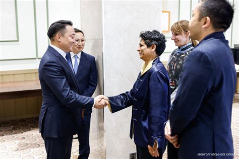 УИХ ын дарга Д Амарбаясгалан НҮБ ын Хөгжлийн хөтөлбөрийн Ази Номхон далайн бүсийн захирал Канни