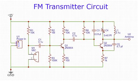 Long Range Fm Transmitter Circuit Diagram