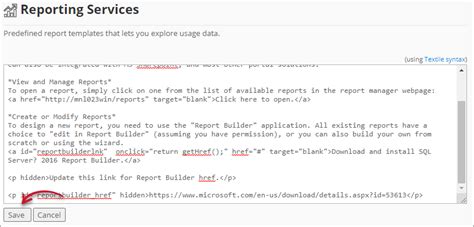 Reporting Open It Online Documentation