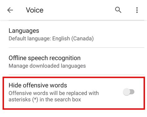 How To Stop Androids Speech To Text From Blocking Swear Words