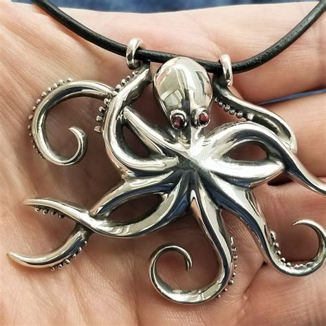Octopus Jewelry Etsy