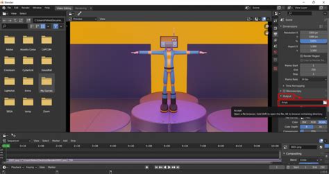 Blender How To Make Image Sequence GamePretty