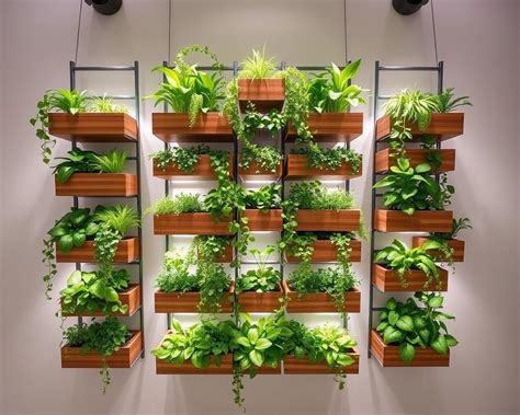 Modular Designs For Space‑saving Vertical Gardens