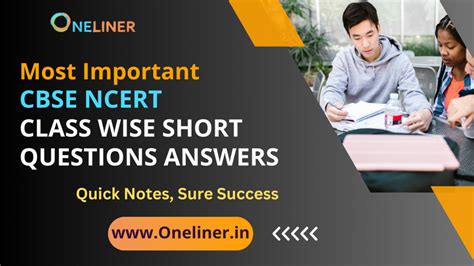 CBSE NCERT Solutions Class To Question Answers