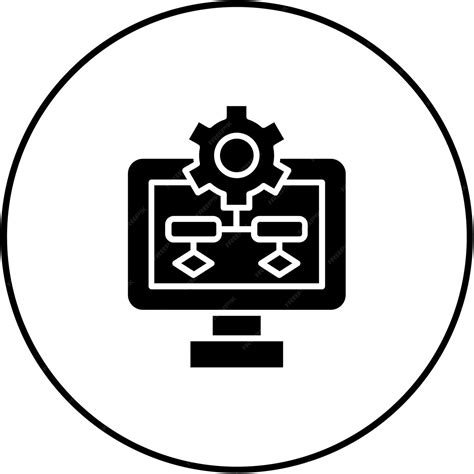 Premium Vector Algorithm Icon