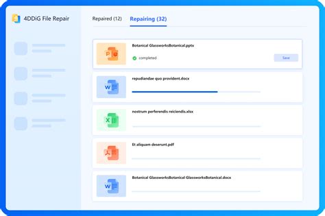 Official 4DDiG File Repair Repair Corrupted Files With AI Tech