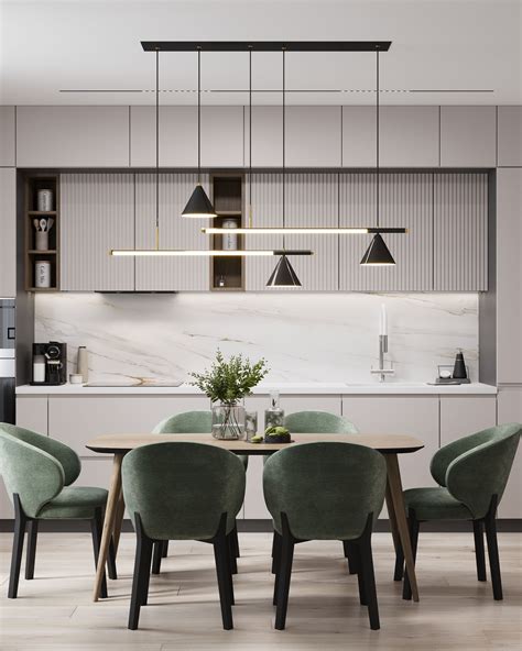 Дизайн кухни в природных оттенках