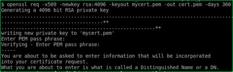 如何使用OpenSSL创建自签名根证书 源码巴士