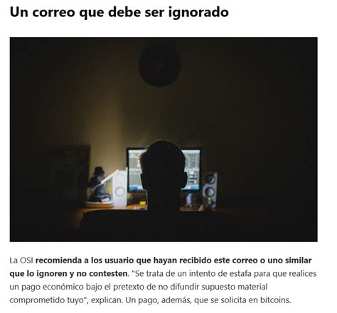 Informática Y Docencia Sextorsión Soy El Programador Que Hackeó El 0c