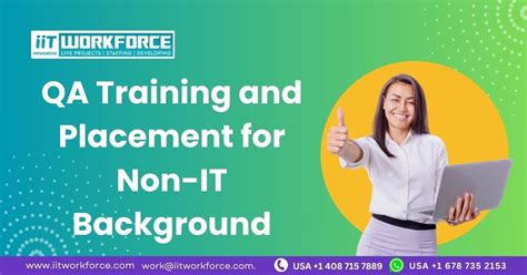qa training and placement for non it background