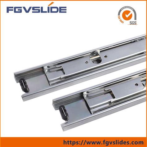 Furniture Hardware 45mm Ball Bearing Slides Drawer Rails For Cabinet