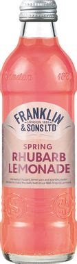 Softs Packaged - Franklin & Sons Rhubarb Lemonade, NRB 275 ml x 12 | Matthew Clark