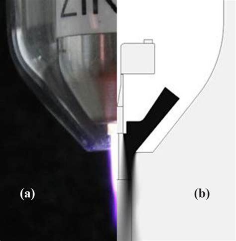 A Picture And B Fluid Dynamics Simulation Geometry Depicting The