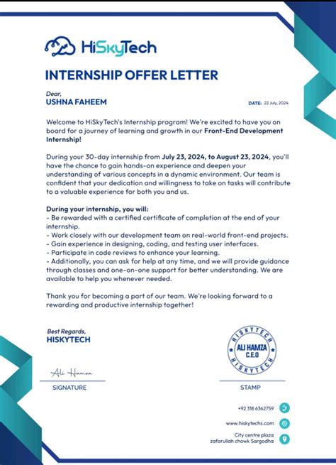 Ushna Faheem Siddiqui On Linkedin Internship Webdevelopment Reactjs