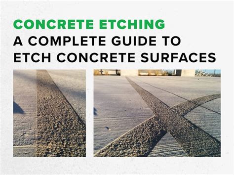 Concrete Etching A Complete Guide To Etch Concrete Surfaces Concrete Etching A Complete Guide To Etch Concrete Surfaces