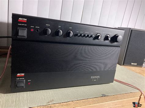 Adcom Gfa 555 Power Amp And Gfp 555 Pre Amp Legendary Pair For Sale Us