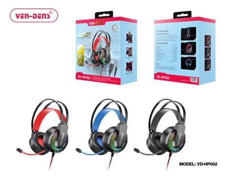 Gaming Headset (VD-HP002) - VEN-DENS ACCESSORIES LTD