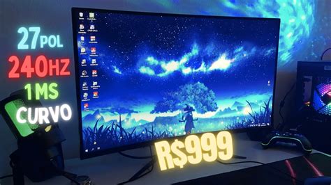 Quebrou A ConcorrÊncia ConheÇa O Monitor Superframe Precision De 27 240hz Curvo Youtube