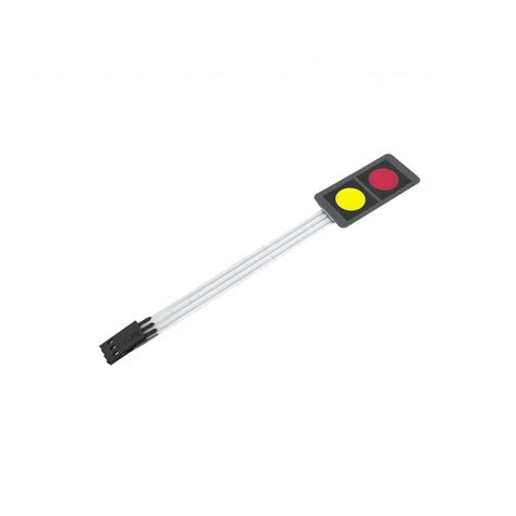 Membrane Keypad 2 Buttons Red Yellow Memkey2 Redyel