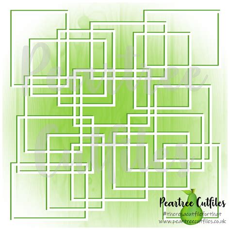 Overlapping Frames Peartree Cutfiles