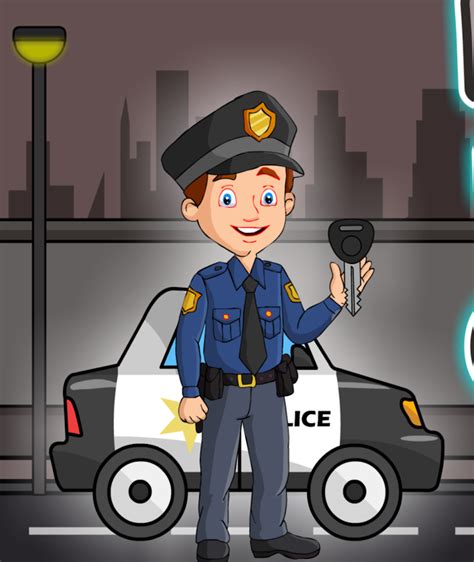 Jugar Find The Cop Key Gran Curioso Juegos De Escape Room Online Y