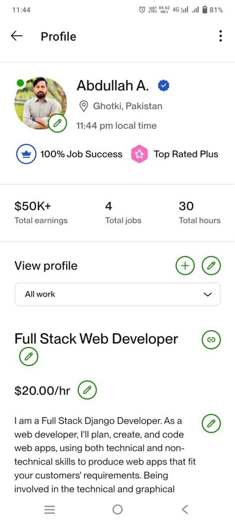 Abdullah Anwar On Linkedin Upwork Topratedplus Freelancer