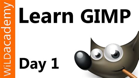 Learn GIMP Tutorial Day Size Crop Rotate And Flip YouTube