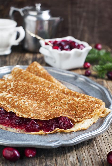 Crepes With Cranberry Sauce Morsi Magazine