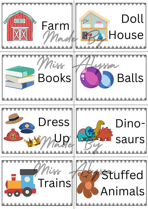 Classroom Item Lables Etsy