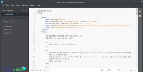 How To Install Brackets Code Editor On Windows RDP Eldernode Blog