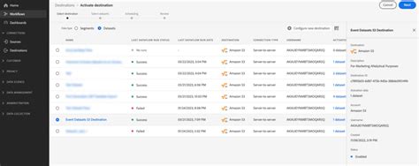 Export Datasets To Cloud Storage Destinations Adobe Experience Platform