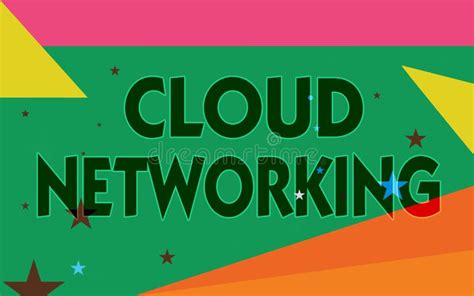 Word Writing Text Cloud Networking Business Concept For Is Term