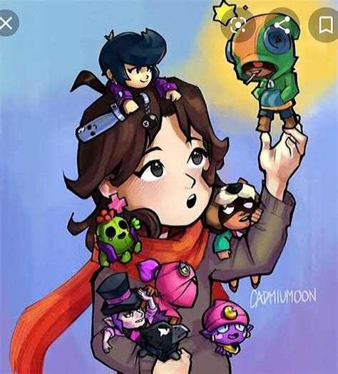 Pin By Cătălin Vârgă On Brawl Stars Brawl Fan Art Star Art