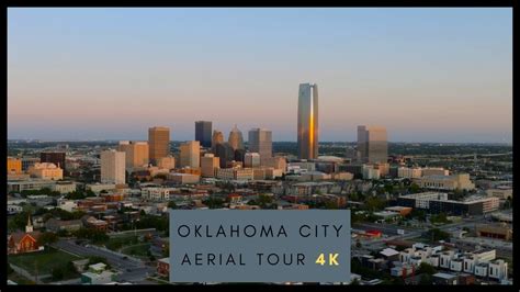 Oklahoma City 4k Drone Aerial Tour Stunning Skyline Views