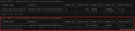 万字详解 Mysql Mgr 高可用集群搭建mgr集群 Csdn博客