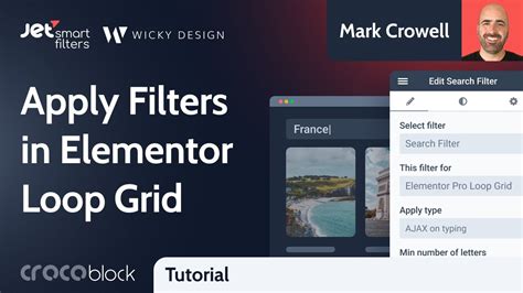 How To Apply Filters To Elementor Pro Loop Grid In Wordpress