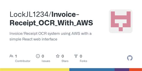 GitHub LockJL Invoice Receipt OCR With AWS Invoice Receipt OCR System Using AWS With A