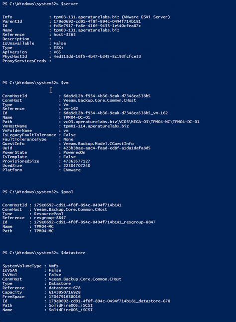 veeam replication powershell vzilla
