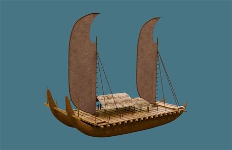 Artstation Pirogue Traditionnel Polynésien