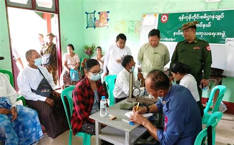 ကွမ်းခြံကုန်းမြို့နယ်၊ တော်ကူးအနောက်ကျေးရွာရှိ သံဃာတော်များနှင့် ဒေသခံပြည်သူများအား ကျန