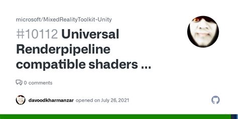 universal renderpipeline compatible shaders · issue 10112