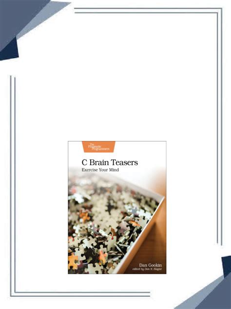 [ebooks pdf] download c brain teasers 1 converted edition dan gookin
